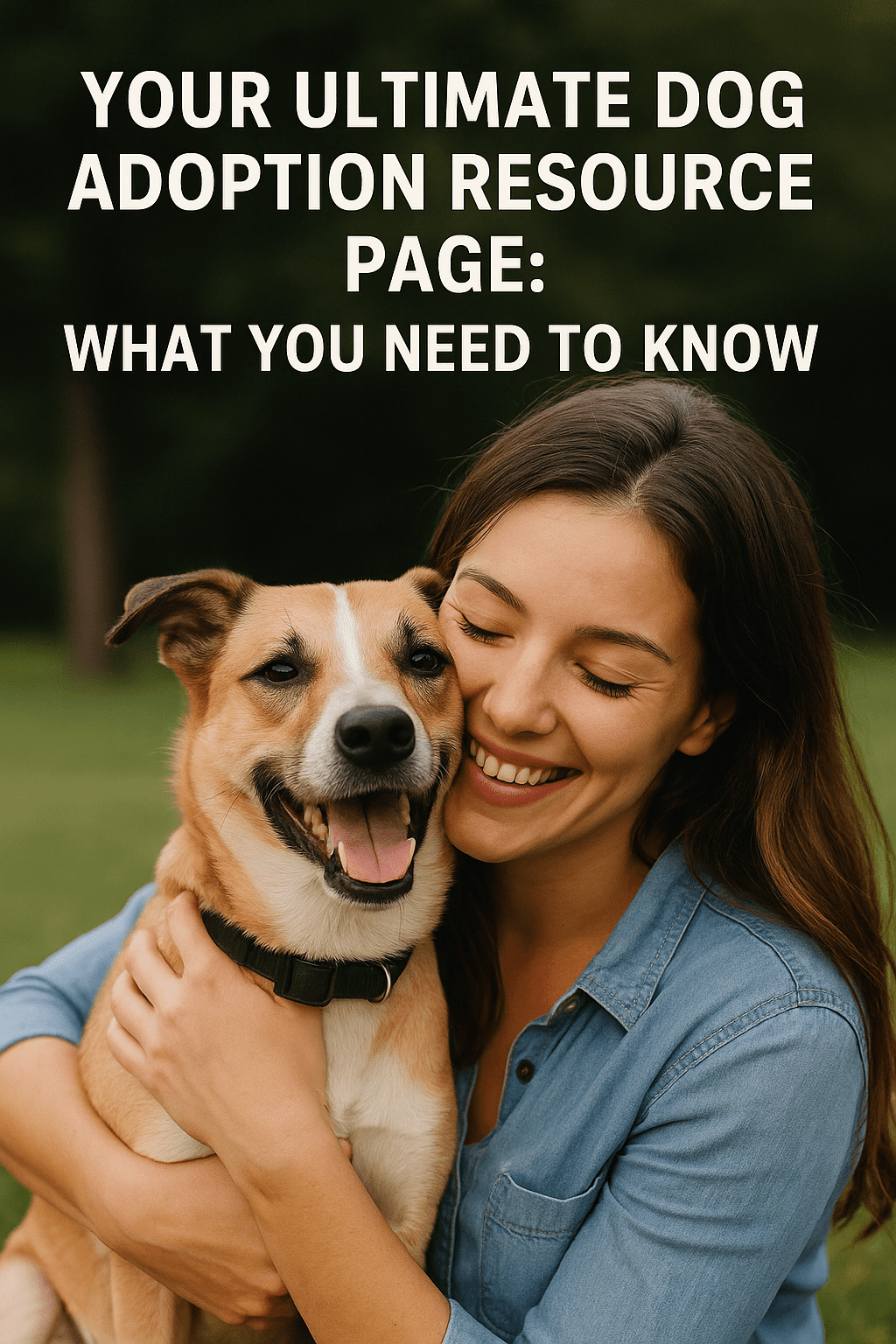 Your Ultimate Dog Adoption Resource Page: What You Need to Know - Happy ...