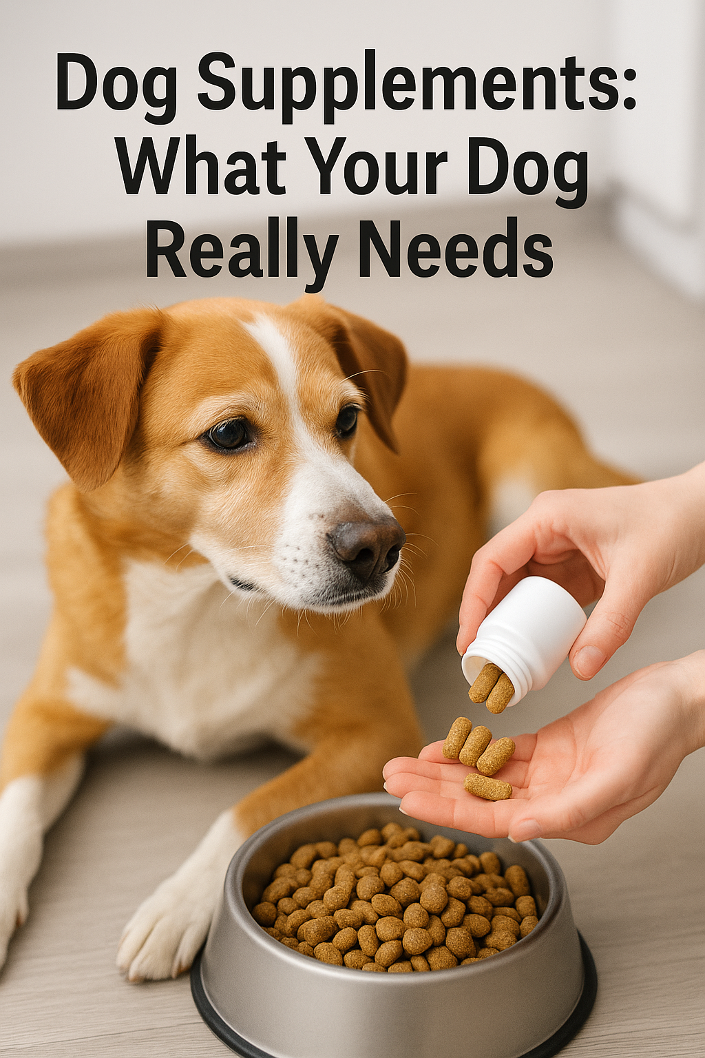 Dog Supplements: What Your Dog Really Needs - Happy Mutt